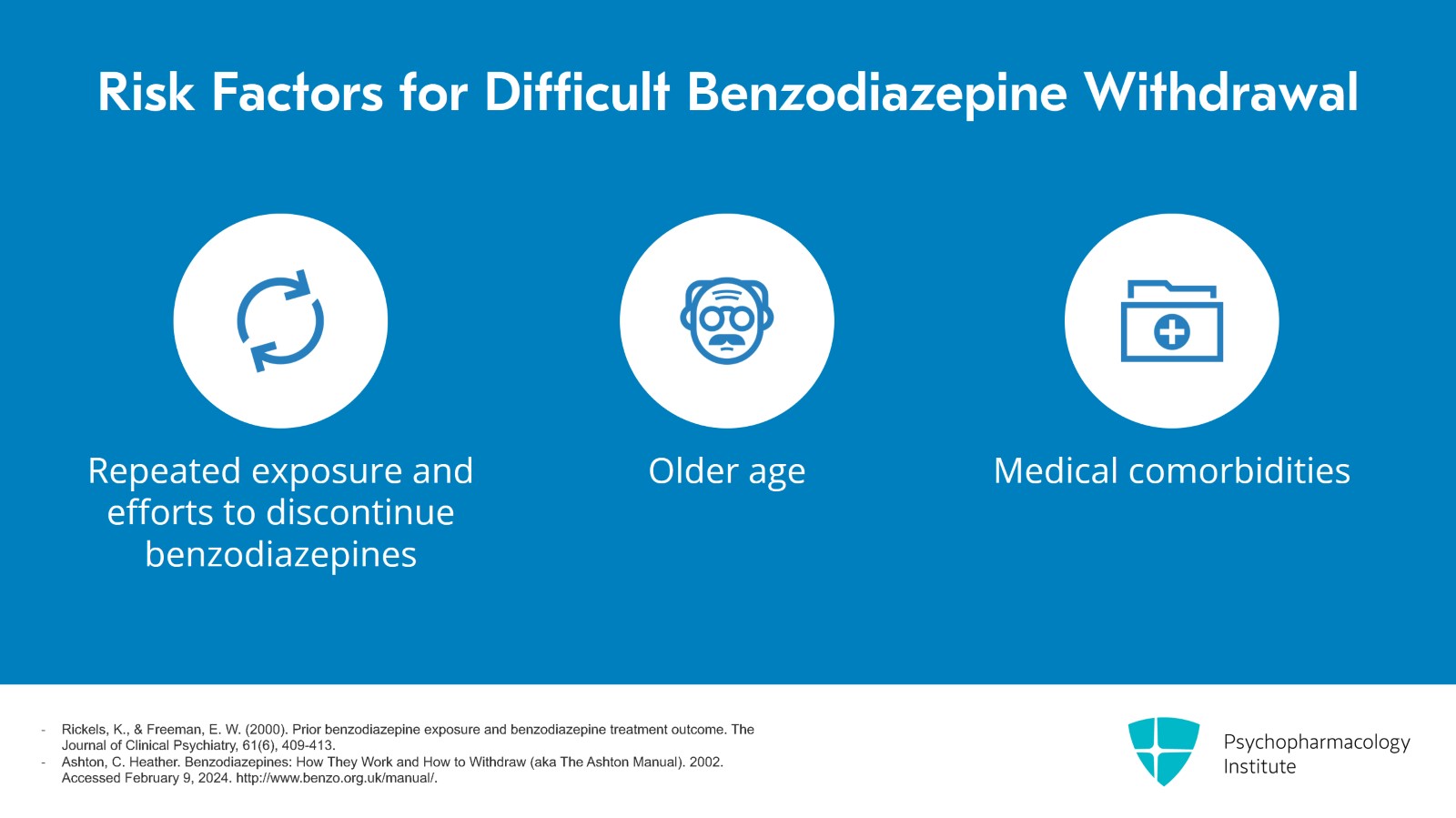 Benzodiazepine Deprescription: Indications, Benefits, and Risks ...